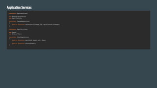 Cleaning up your codebase with a clean architecture | PPT