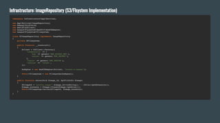 Cleaning up your codebase with a clean architecture | PPT