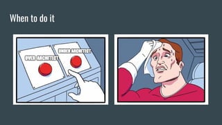 Cleaning up your codebase with a clean architecture | PPT