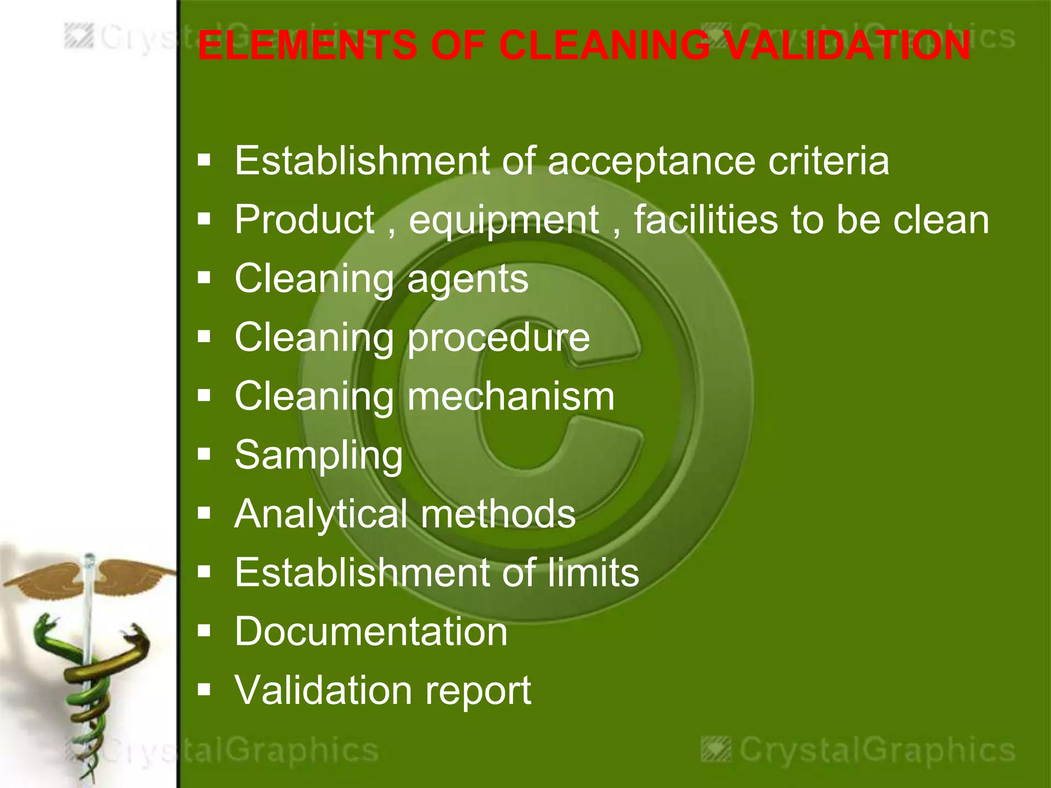 Cleaning validation | PPTX