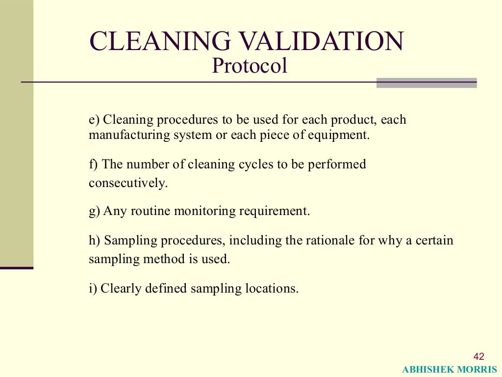basic-concepts-of-cleaning-validation
