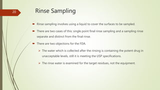 Cleaning validation | PPTX