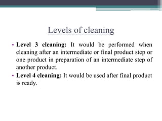 Cleaning validation | PPT