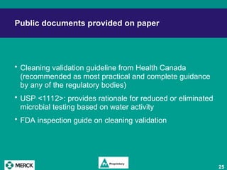 Cleaning_Validation of Clean Room Facility.ppt