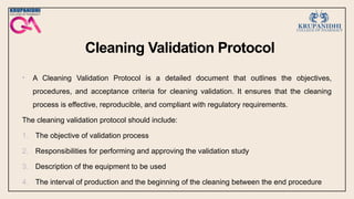 Cleaning Validation PRESENTATION- PV-JKS.pptx
