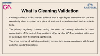 Cleaning Validation PRESENTATION- PV-JKS.pptx