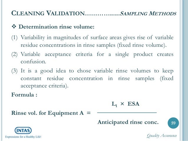 Cleaning validation a complete know how