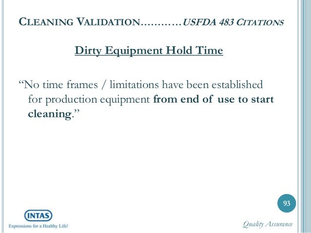 Cleaning validation a complete know how