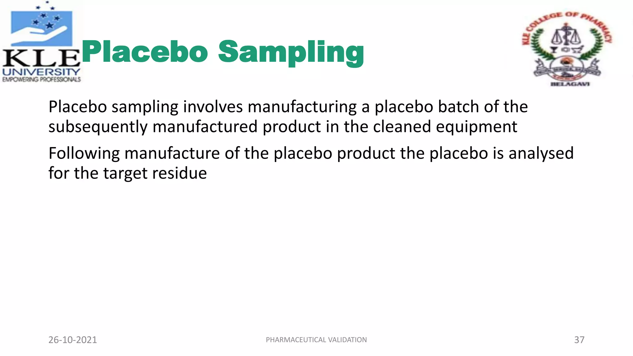 Cleaning validation | PPTX | Pharmaceutical Industry | Industries
