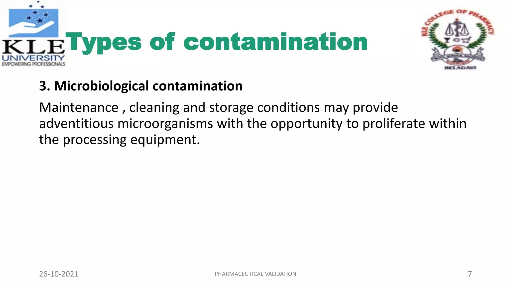 Cleaning validation | PPTX