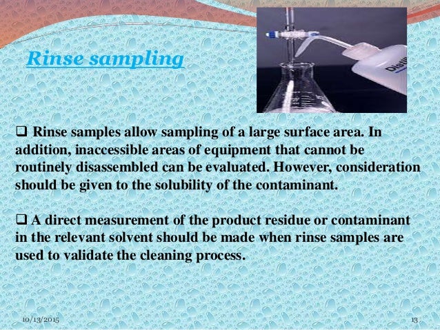 Cleaning validation presentation
