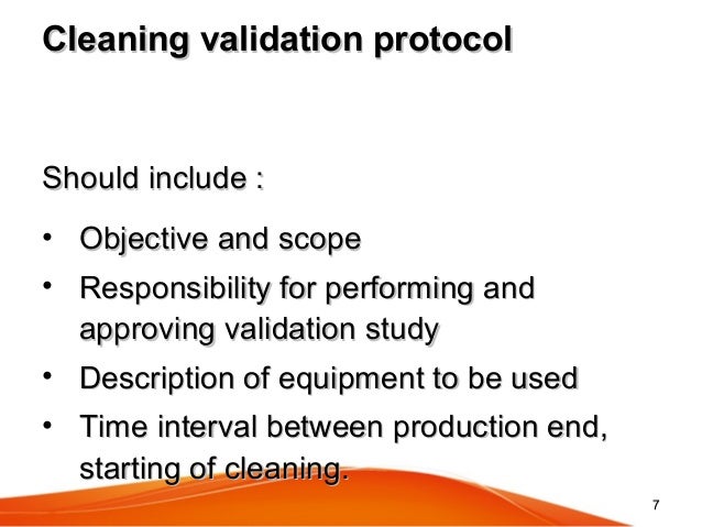 Cleaning validation presentation(1)