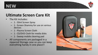Cleaning with Screen Sprays | PDF