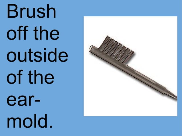 Cleaning Your Ear Molds | PPT