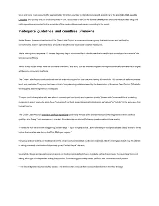 Clean label project | DOCX