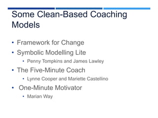 Communicating For Continuous Improvement: What Is Clean Language? | PPTX