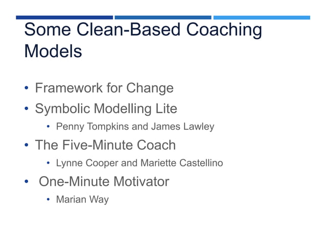 Communicating For Continuous Improvement: What Is Clean Language? | PPTX