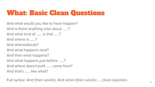 Clean language session where your attention goes, energy flows | PDF