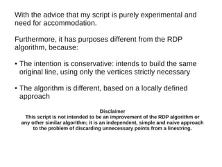 A line-simplifying and line-rectifying tool | PDF