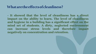 Cleanliness in body | PPTX