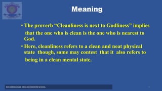 cleanliness ins next to godliness.pptx