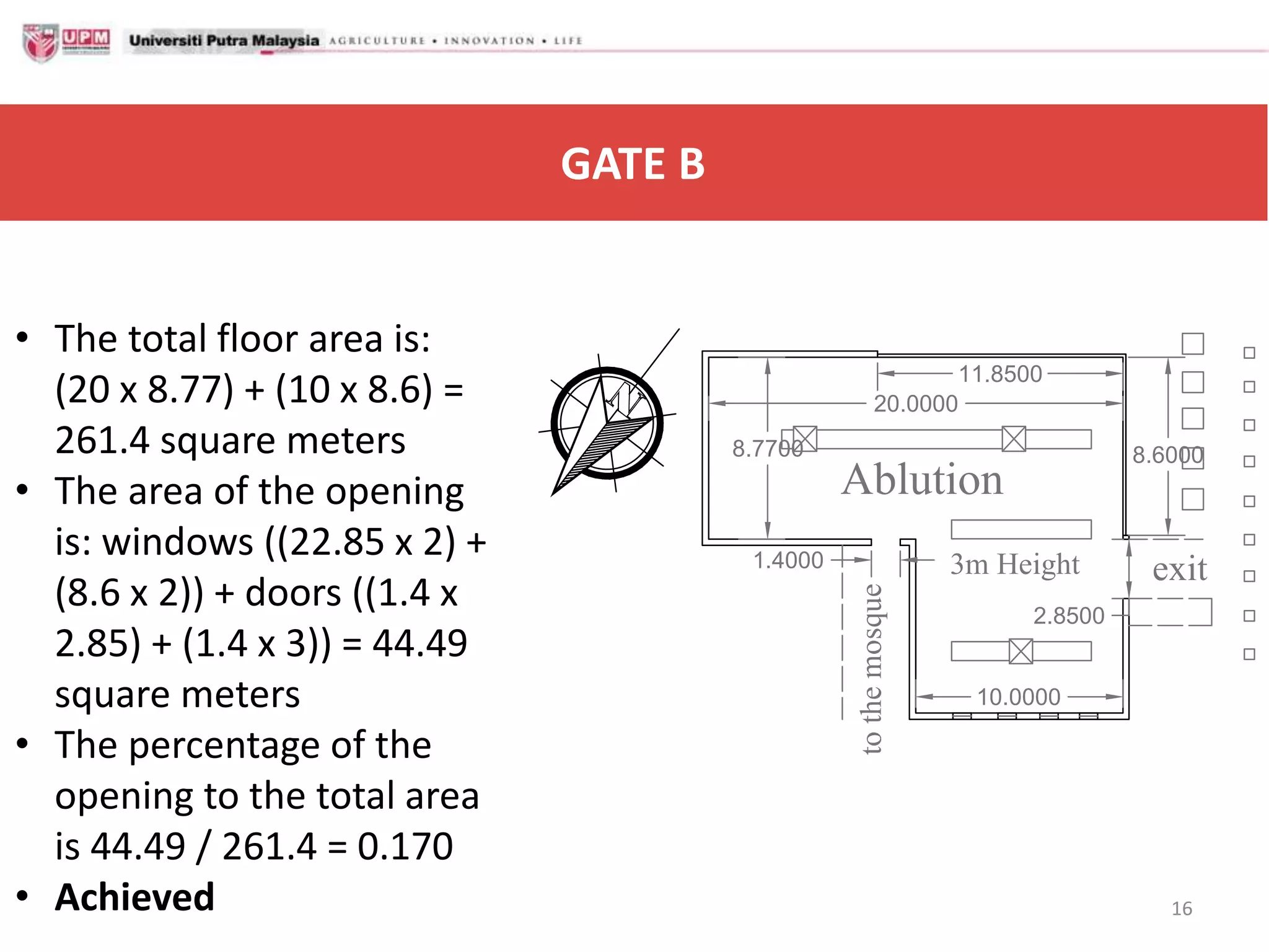 CLEANLINESS INSPECTION OF THE ABLUTION SPACES OF THE FEDERAL TERRITORY ...