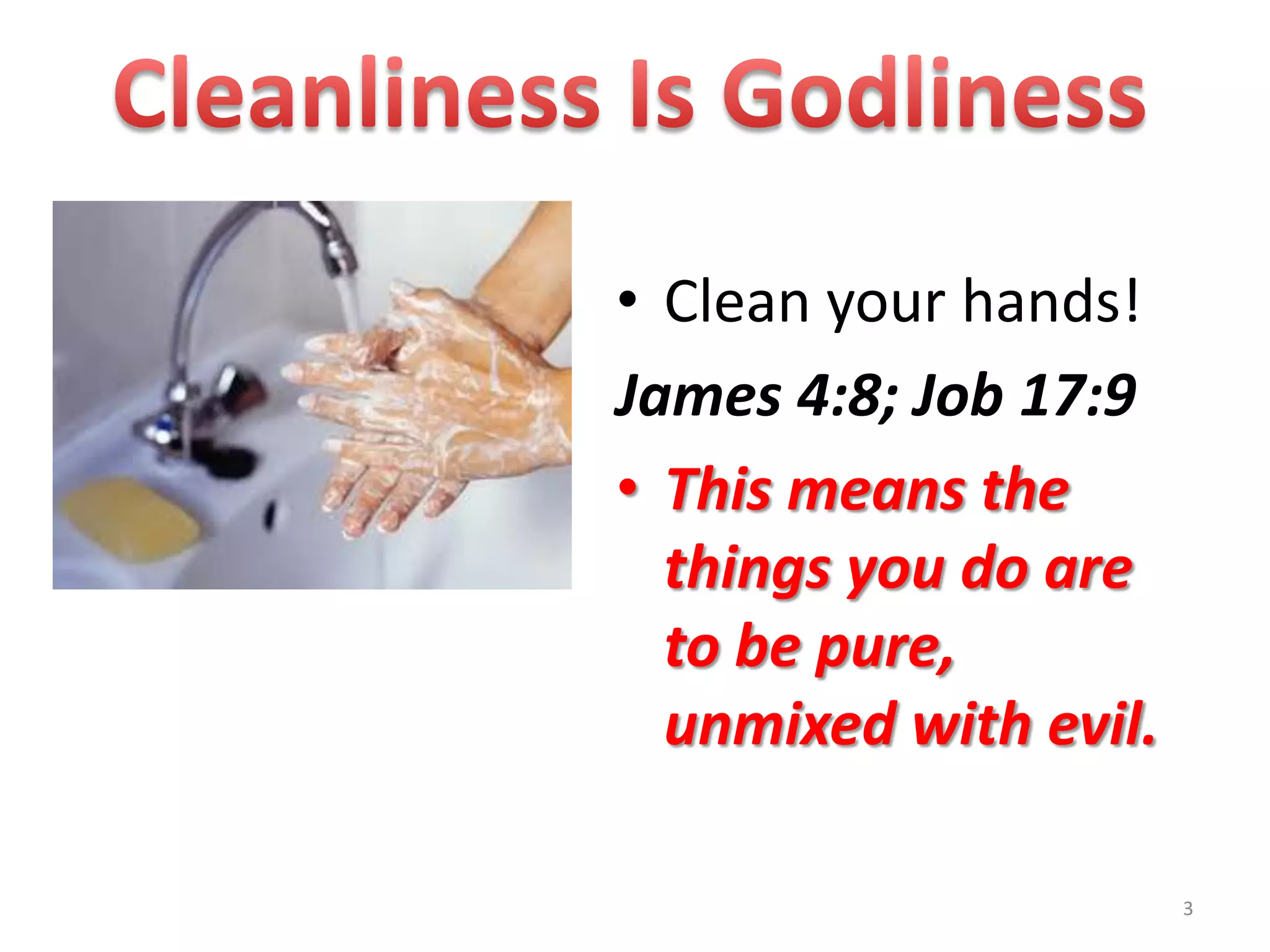 Cleanlinessisgodliness | PPT