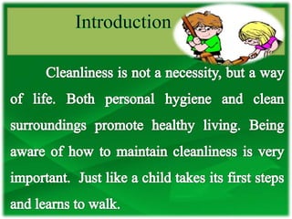 Cleanliness of surroundings and health | PPTX
