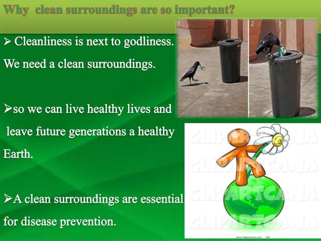 Cleanliness of surroundings and health | PPTX