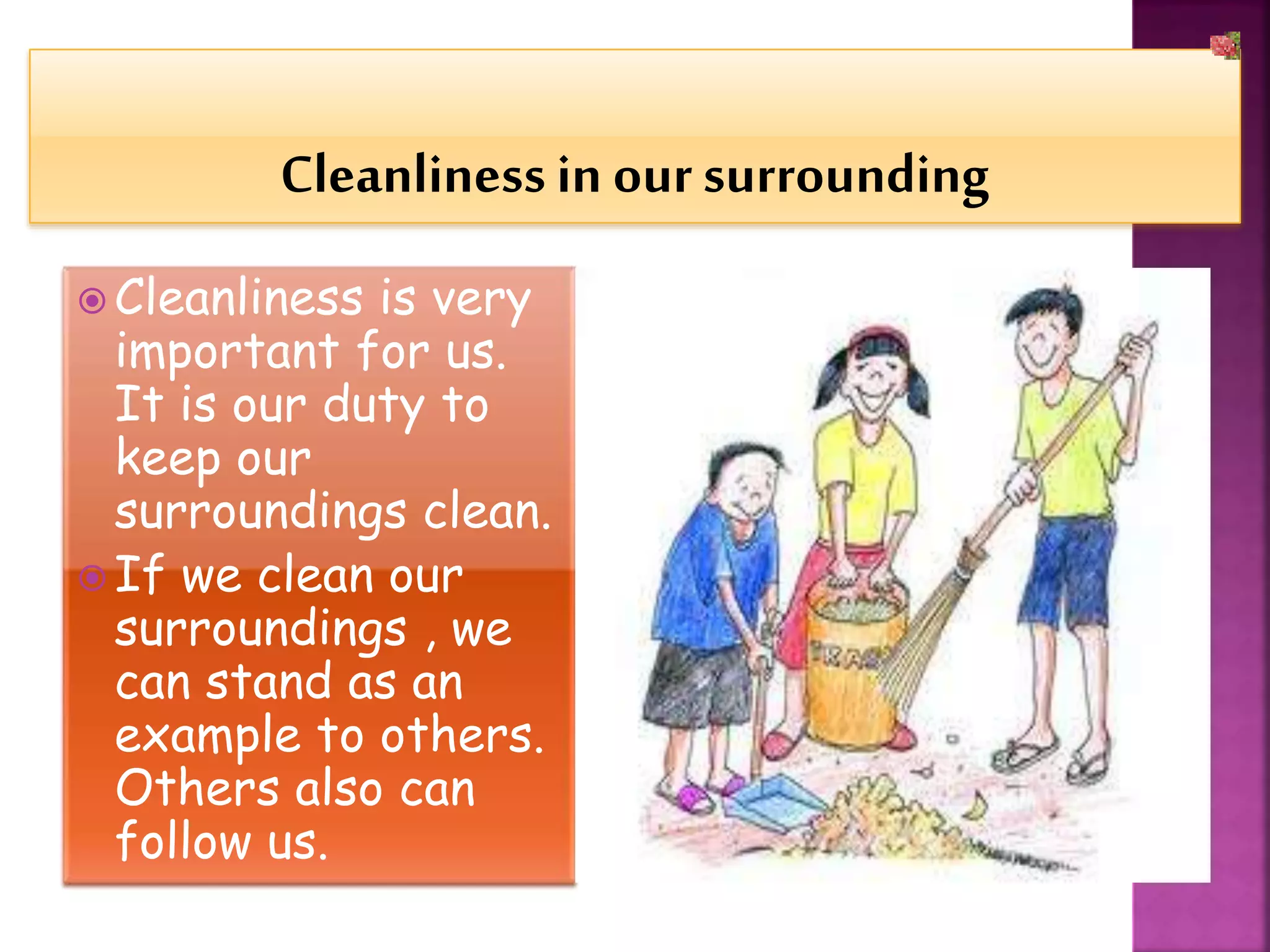 Cleanliness ppt.. | PPTX