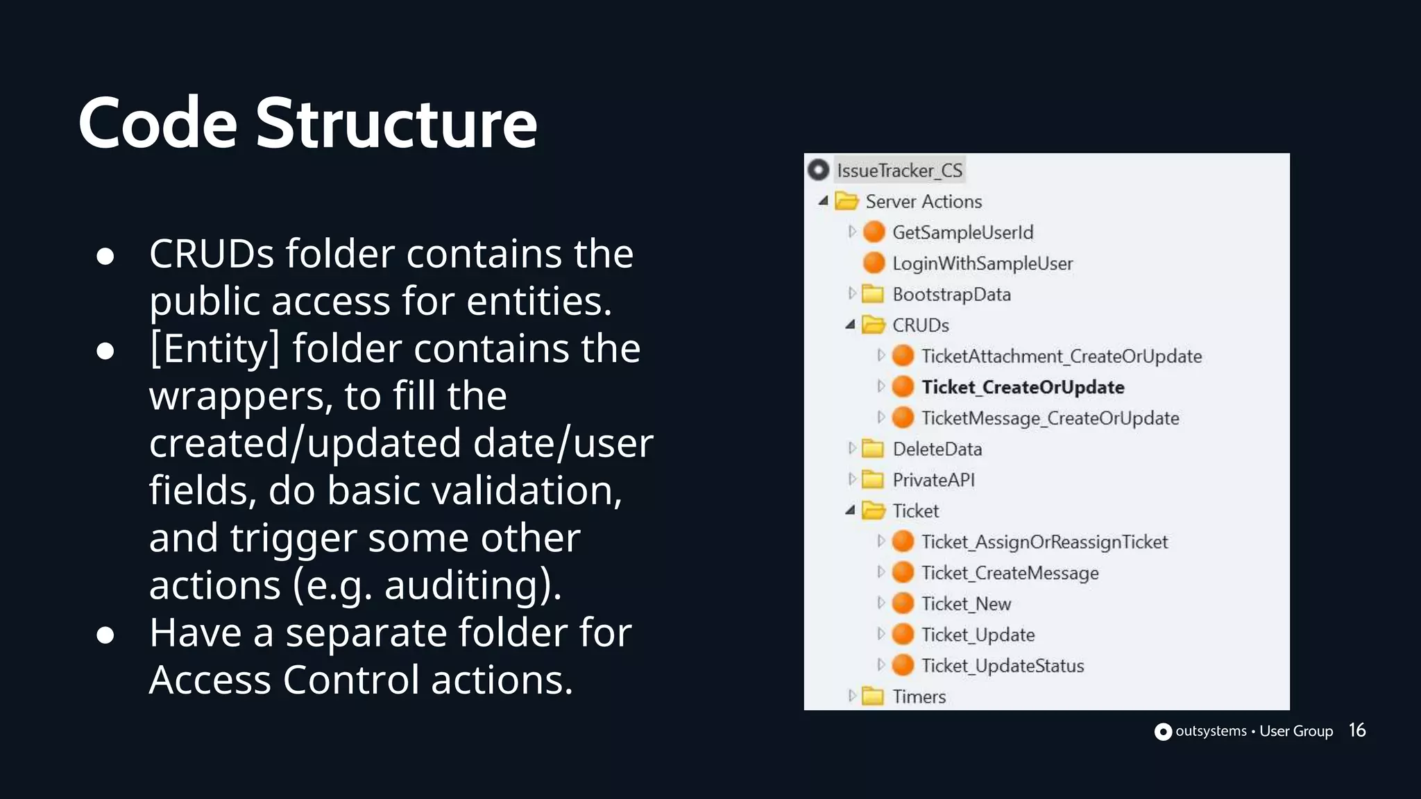 Clean low-code - OutSystens | PPTX