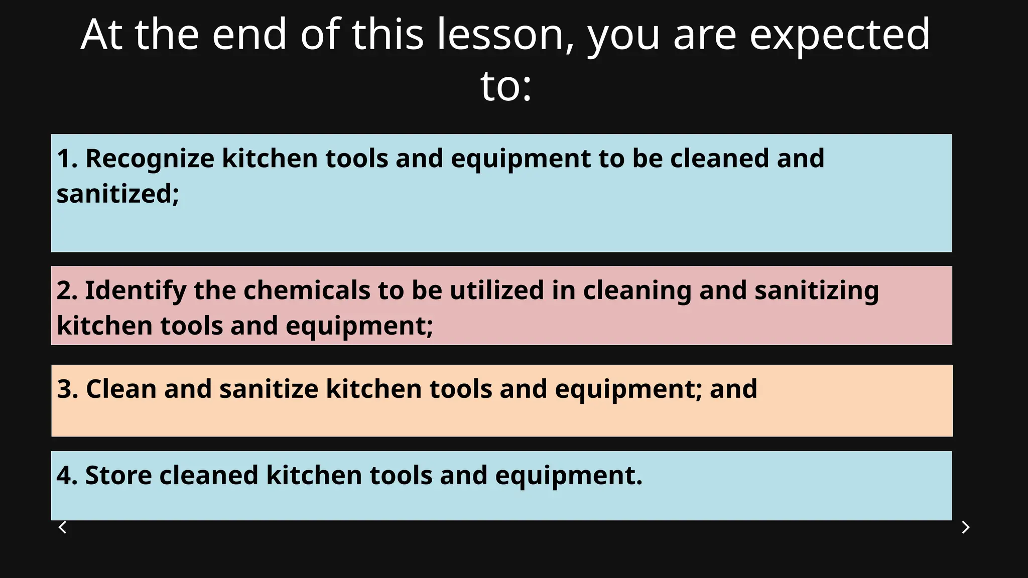 Clean & Maintain Kitchen Tools, Equipment and Premises.pptx