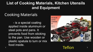 Clean & Maintain Kitchen Tools, Equipment and Premises.pptx