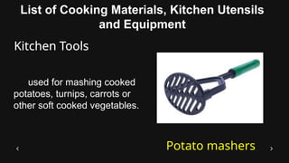 Clean & Maintain Kitchen Tools, Equipment and Premises.pptx