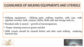 Clean Milk Production Practices and its Management in India by Sunil ...