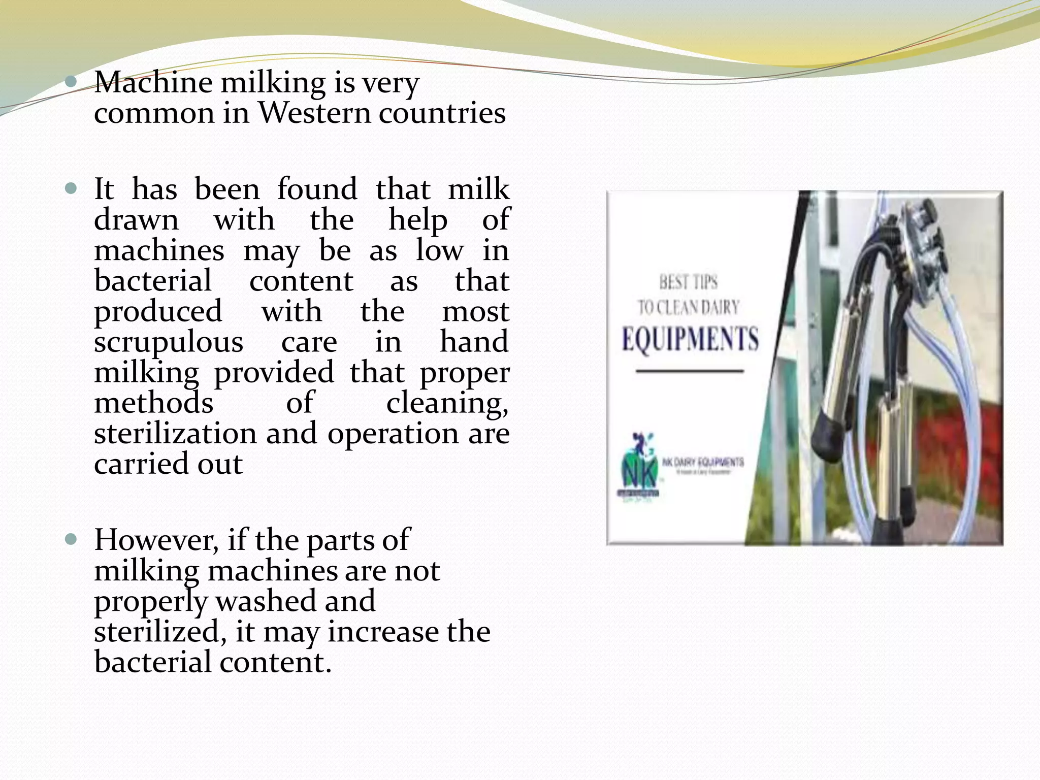 CLEAN MILK PRODUCTION | PPTX