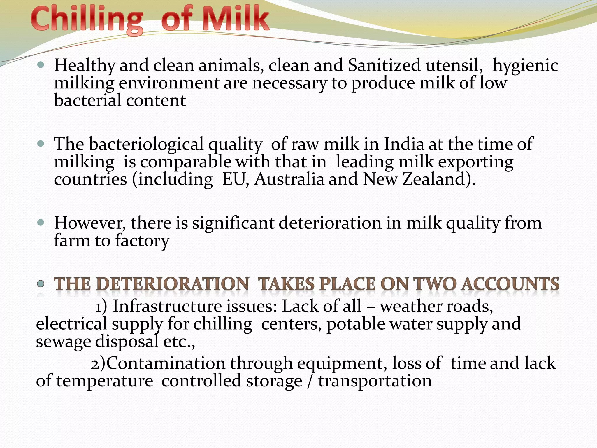 CLEAN MILK PRODUCTION | PPTX