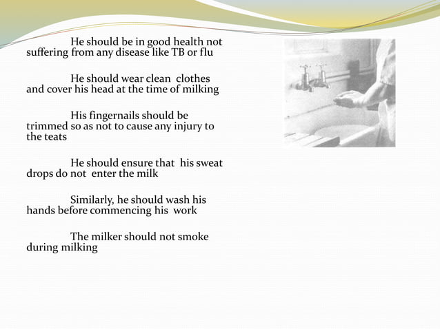 CLEAN MILK PRODUCTION | PPTX