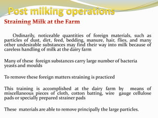 CLEAN MILK PRODUCTION | PPTX