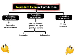 Clean milk production | PPTX