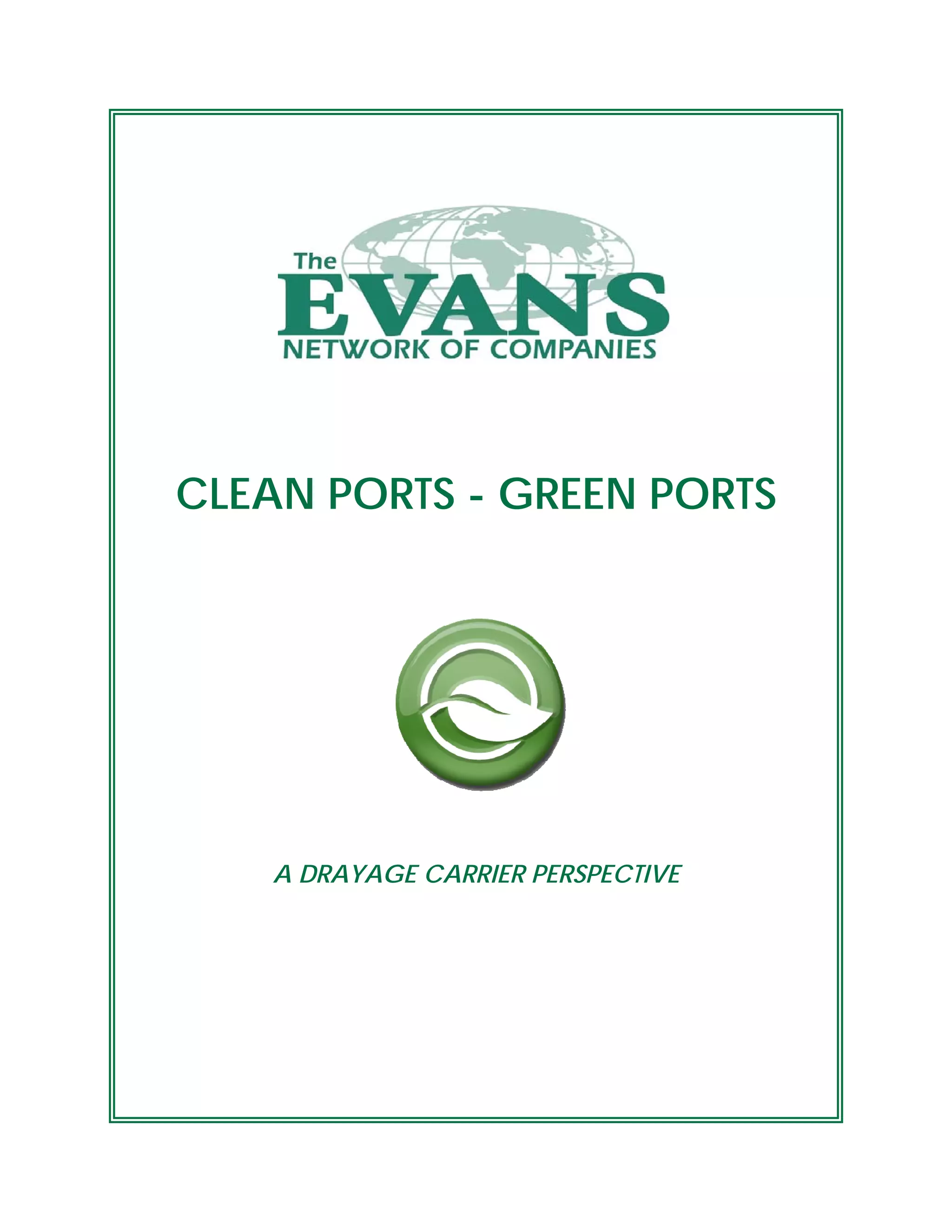 Clean Ports Green Ports | PDF