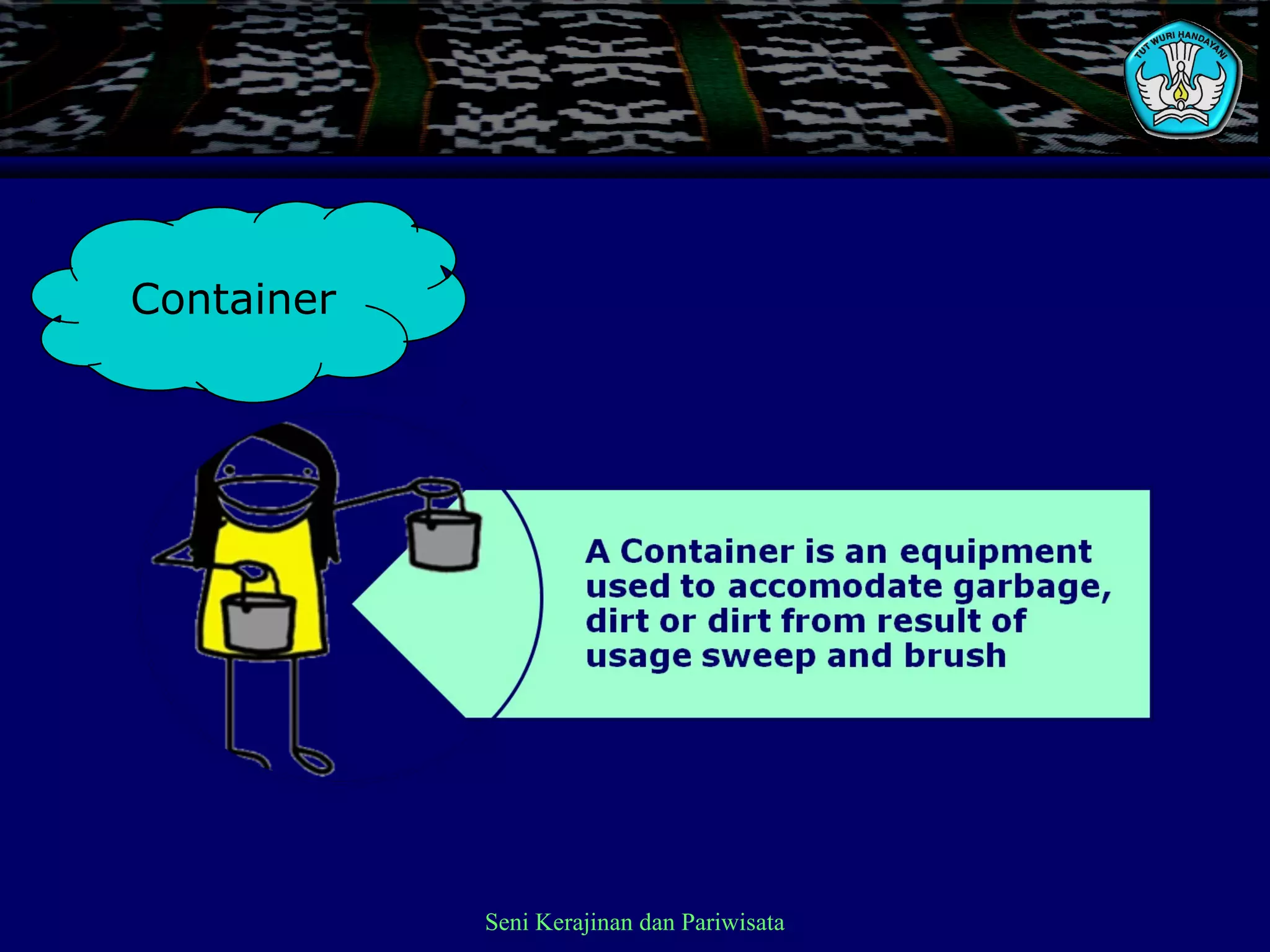 Clean premises and equipment | PPT