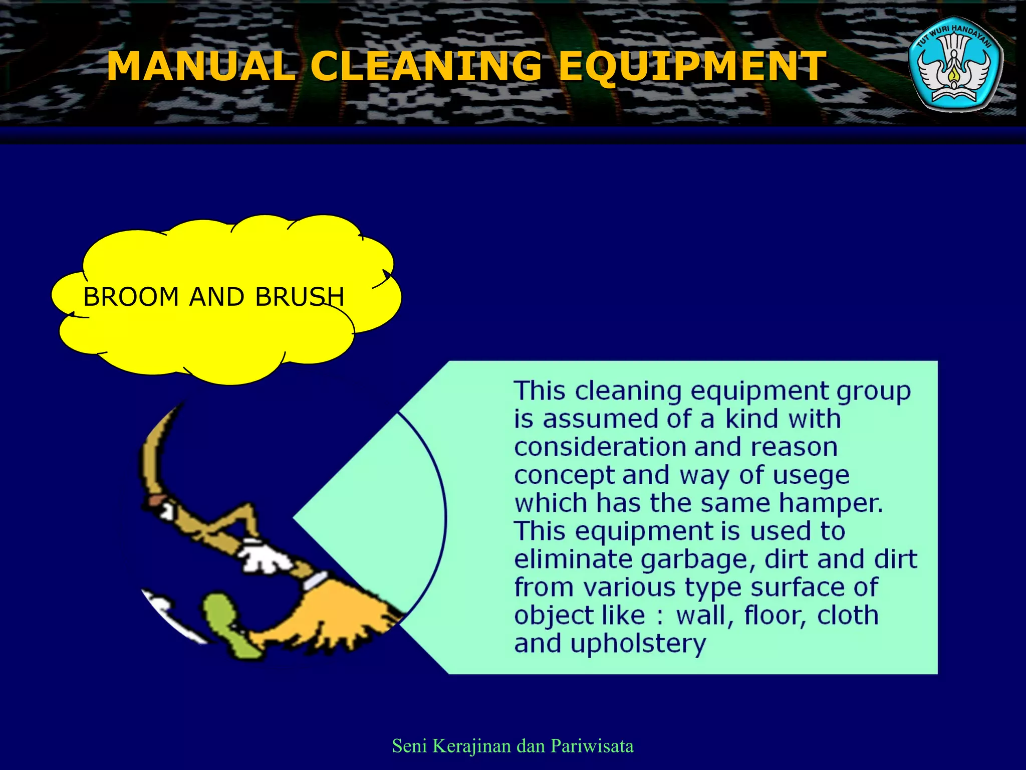 Clean premises and equipment | PPT