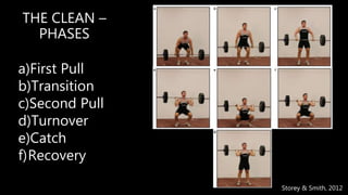 Olympic Weightlifting - the Clean | PPTX