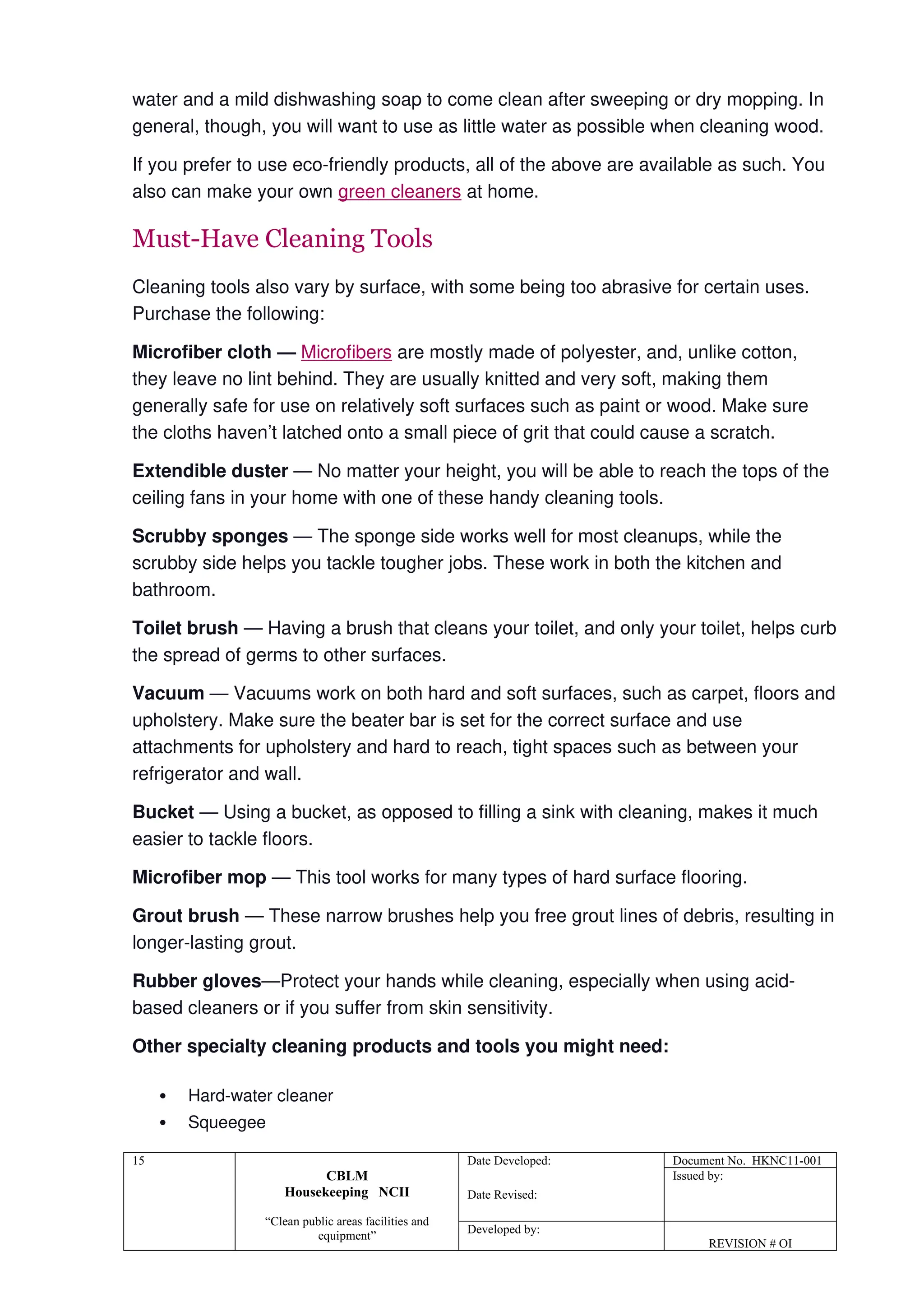 Clean Public Areas, Facilities & Equipment (1).docx