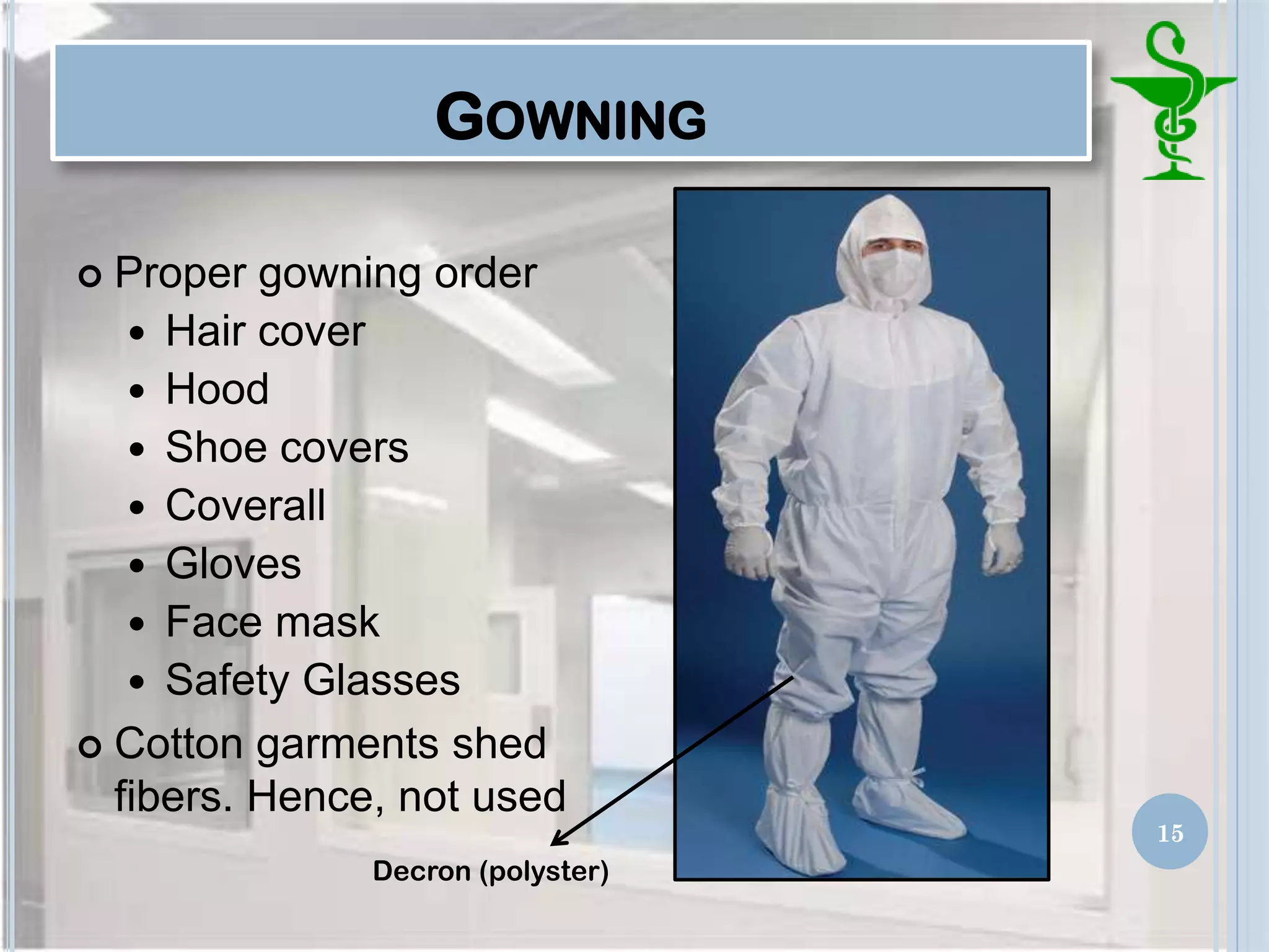 pharmaceutical clean room | PPTX