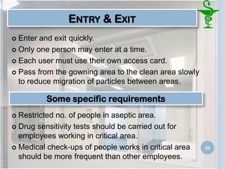 pharmaceutical clean room | PPTX