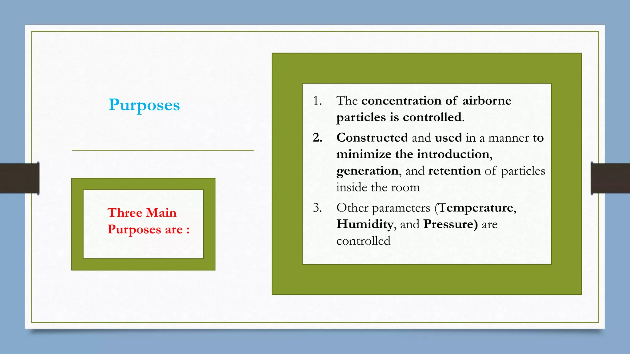 Clean Room - A compendium according to approved guidelines. | PPT