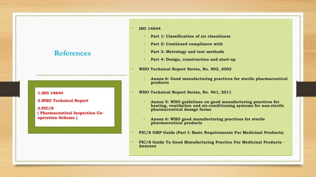 Clean Room - A compendium according to approved guidelines. | PPT