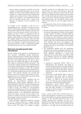 cleanroom contamination.pdf | Infectious Diseases | Diseases and Conditions